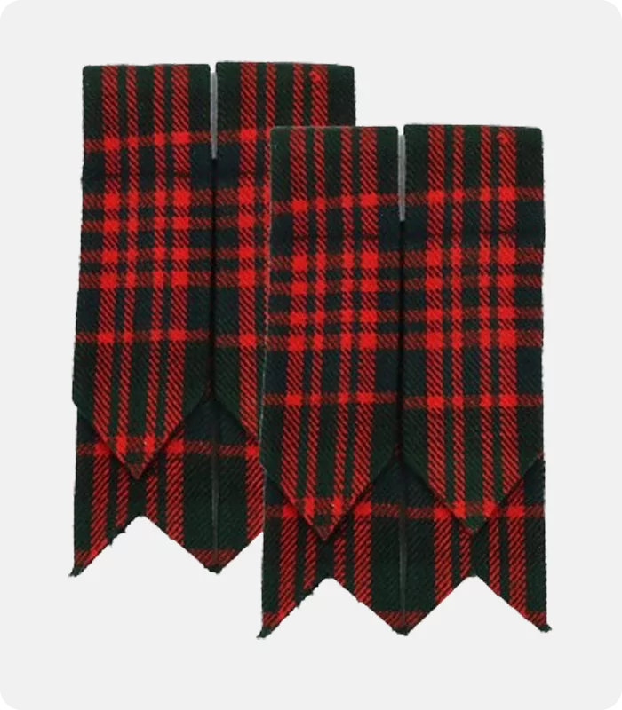 Custom Made MacDonald Kilt Flashes – Scotland Clothes